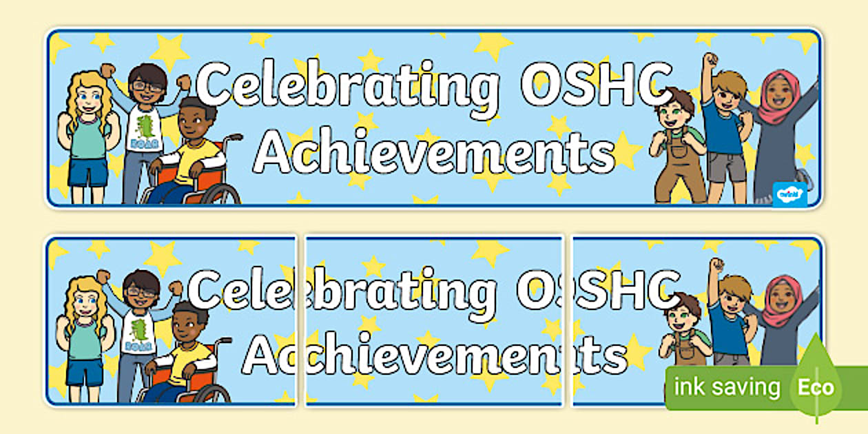 Celebrating OSHC Achievements Display Banner | Australia