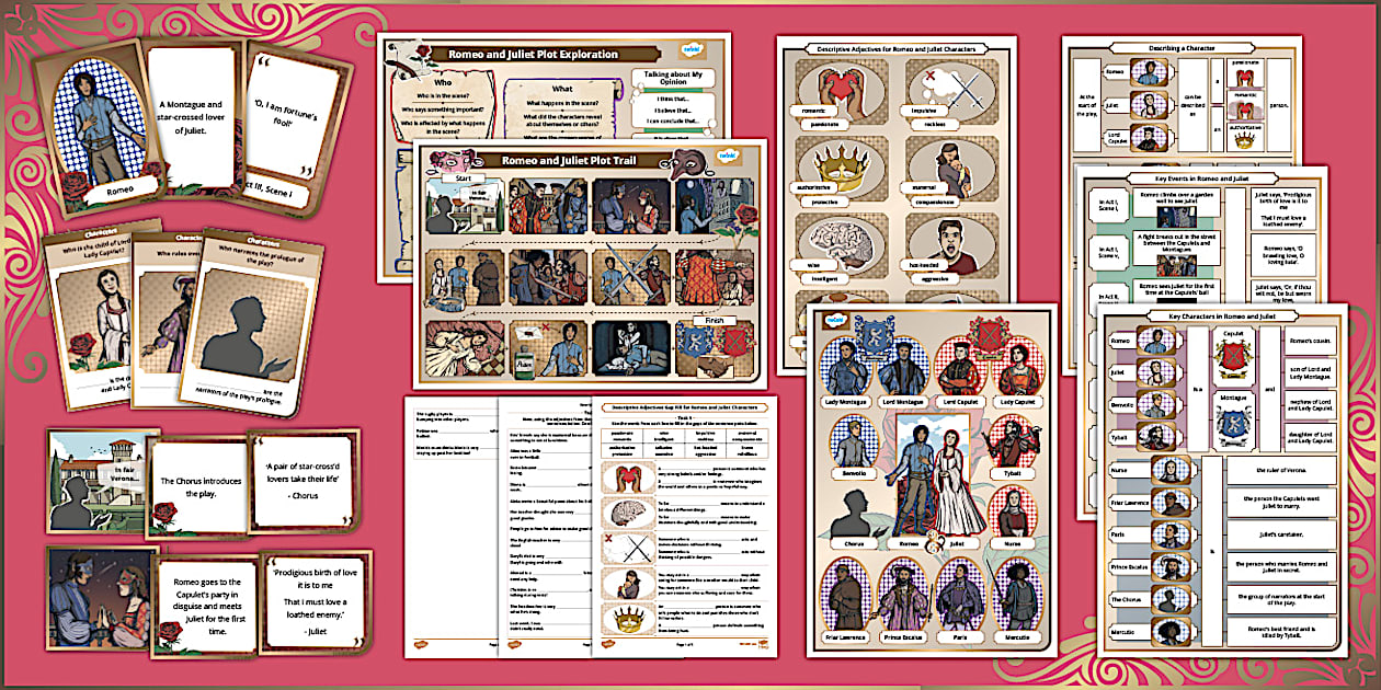 Romeo and Juliet EAL Support Pack for Older Learners