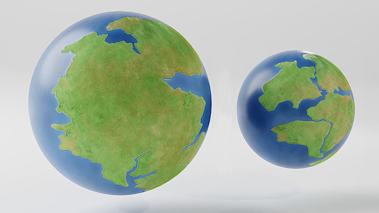 3D Model: Physical Geography - Continent Movement - Twinkl 3D Model: Physical Geography - Continent Movement - Twinkl