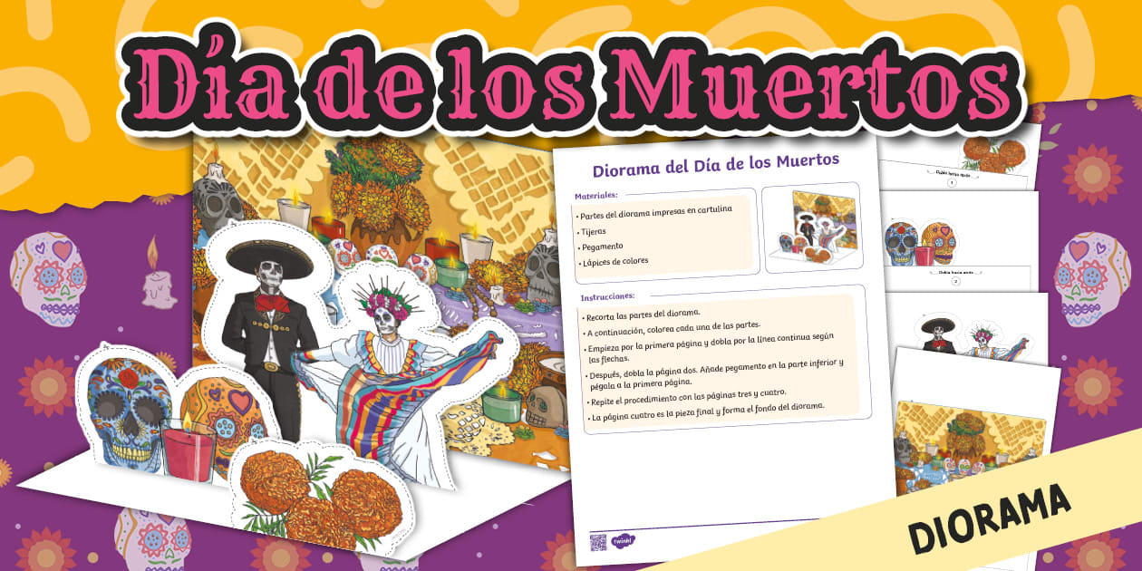 Diorama: Día de los Muertos