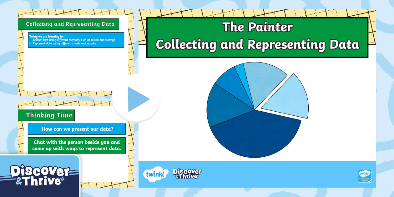 The Painter - Data PowerPoint (l'enseignant a fait) - Twinkl