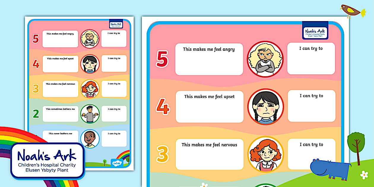 Free Feelings Trigger Chart With Strategies Poster