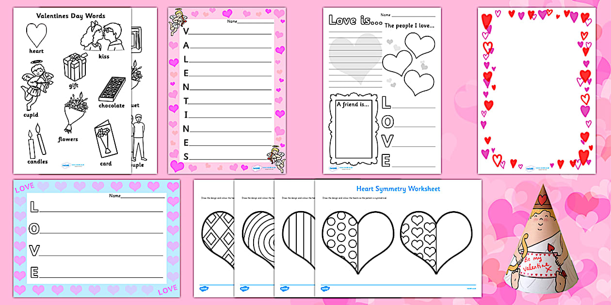 Top Ten Valentine's Day Activity Pack - Twinkl