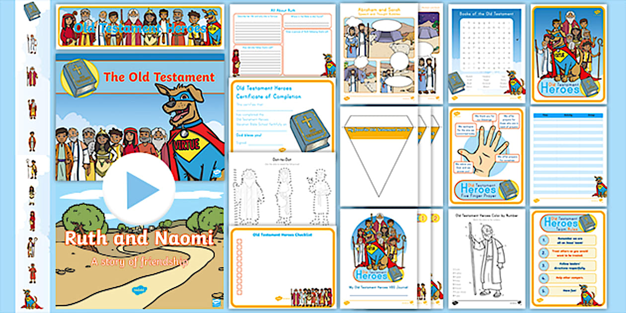 Old Testament Heroes Resource Pack | VBS | Twinkl USA