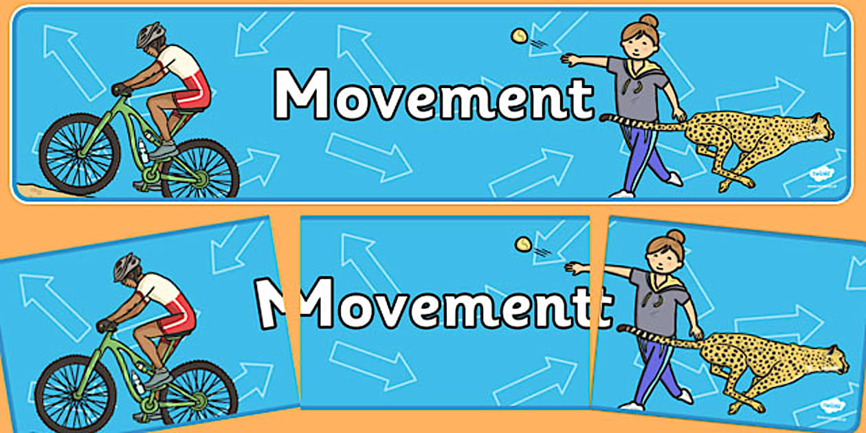 Movement Display Banner NZ (teacher made) - Twinkl