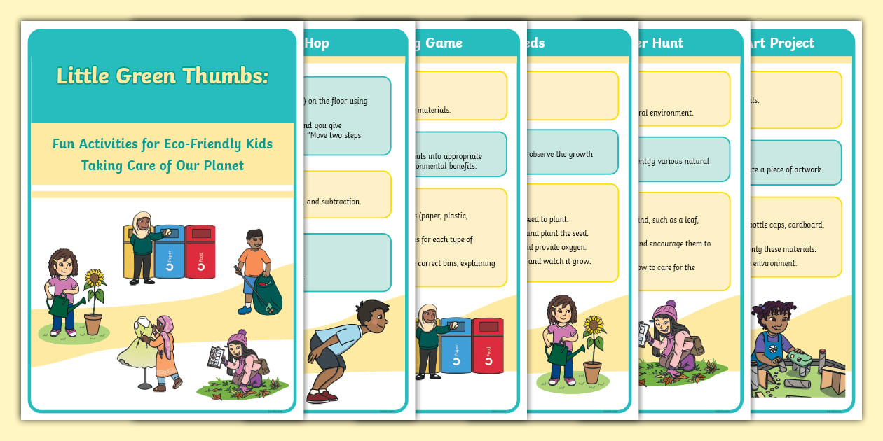 Little Green Thumbs: Fun Activities for Eco-Friendly Kids