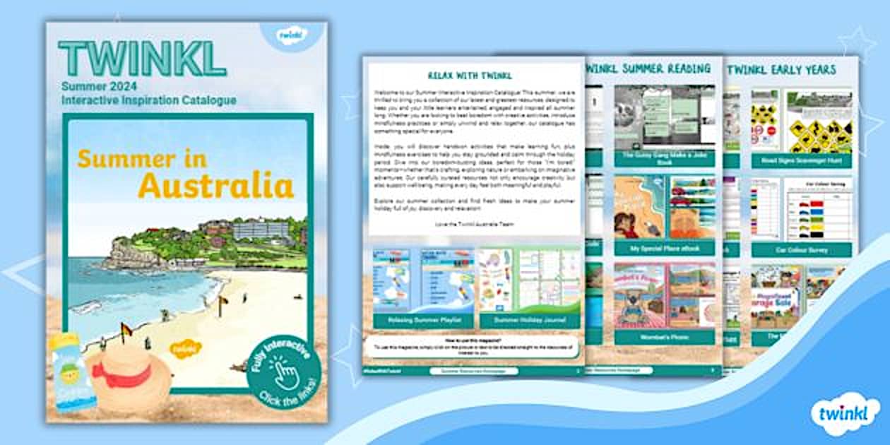 Summer Inspiration Catalogue 24-25 (teacher made) - Twinkl