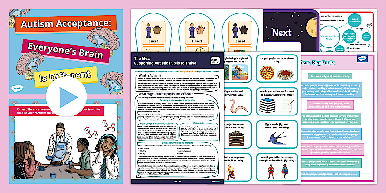 Autism Acceptance Week Activities for Kids | Inclusion