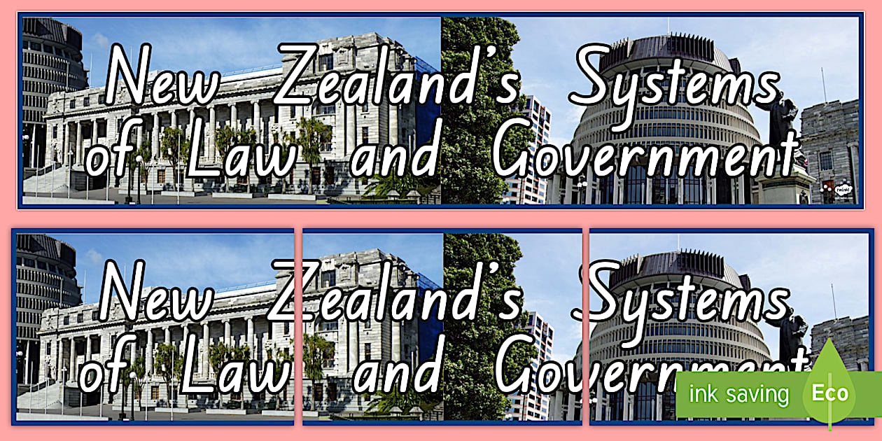 New Zealand’s Systems of Law and Government Display Banner