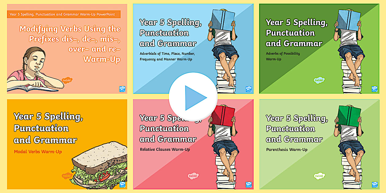 Year 5 Ultimate English Warm-Up Resource Pack (teacher made)