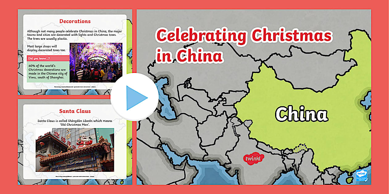 Celebrating Christmas in China PowerPoint