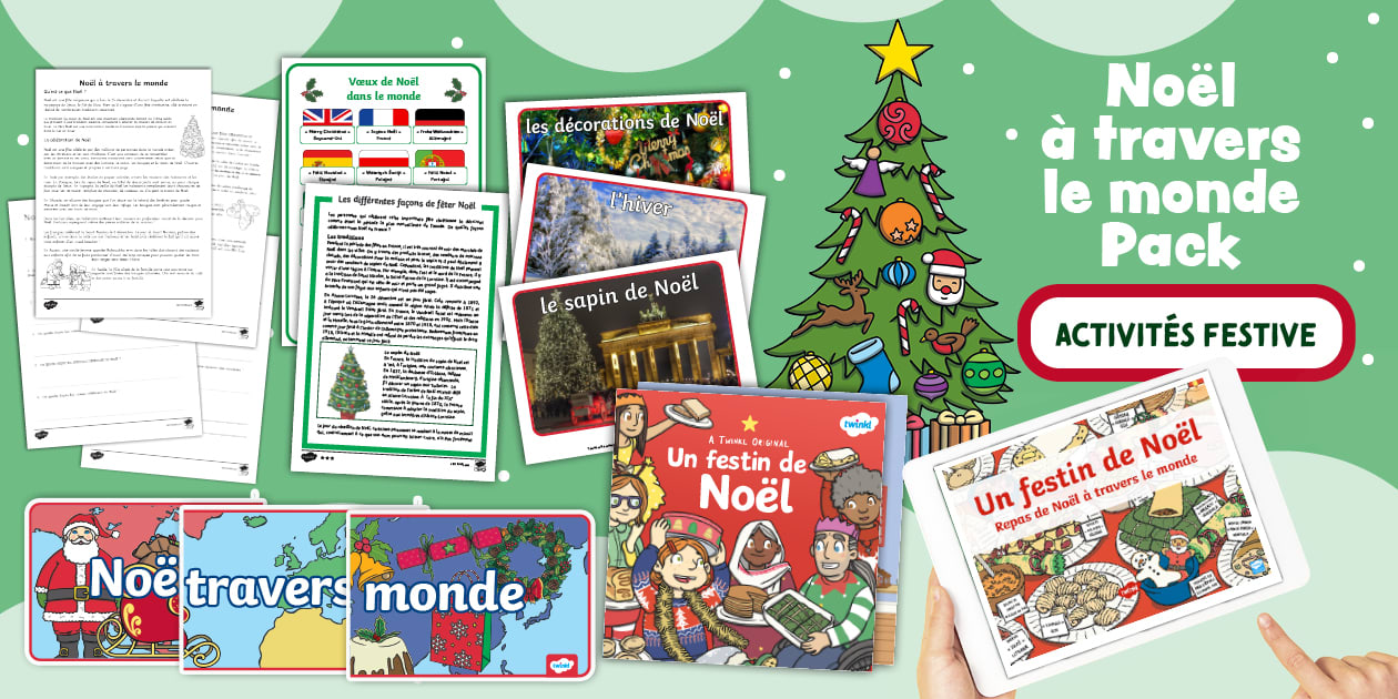 Noël à travers le monde - Pack de ressources