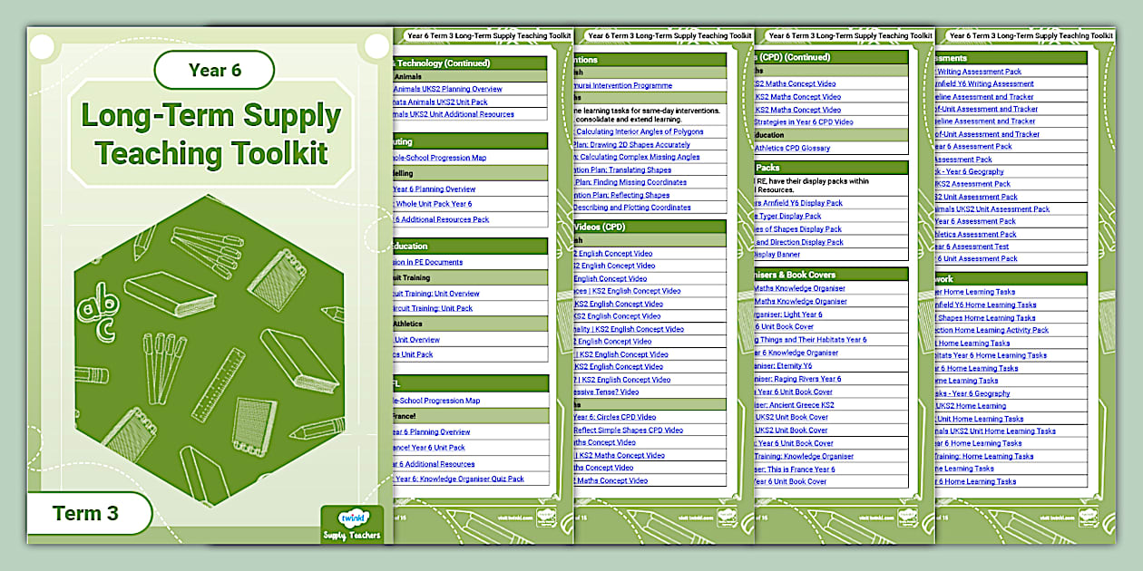 How do I use the KS2 Christmas Supply Teaching Toolkit?