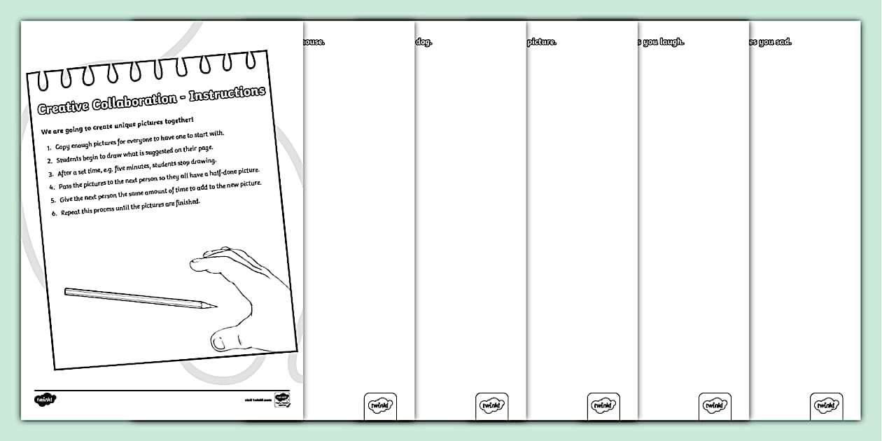 The Big Draw - Creative Collaboration (teacher made)