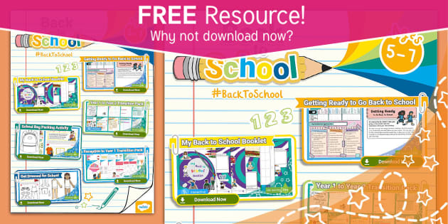 FREE! - Back to School Sorted: Ages 5-7 (teacher made)