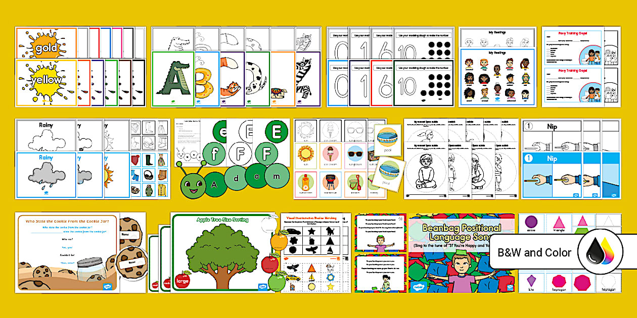 FREE! - ECCE Worksheets - Twinkl Educational Resources