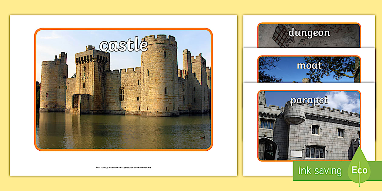 Features of a Castle Photo Pack - KS1 Primary Resource
