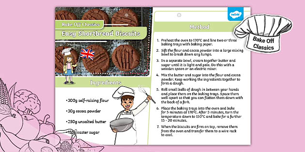 Chocolate Biscuits Recipe - Bake Off Classics | Twinkl Yum