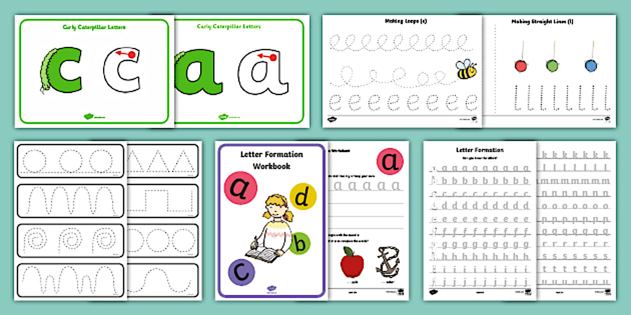 Letter Formation Activity Pack - Handwriting