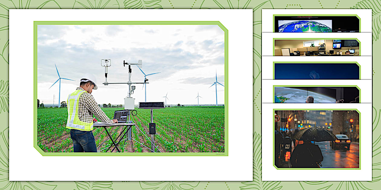 STEM Jobs: Meteorologist Display Photos (teacher made)