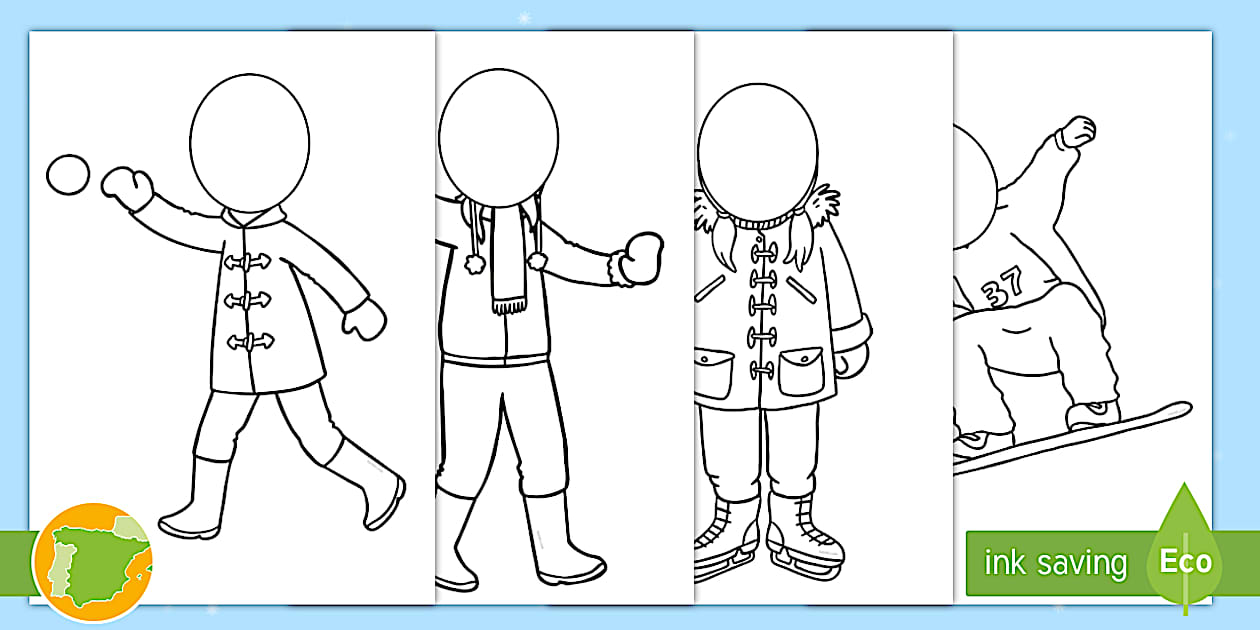Ficha de actividad: Actividades de invierno | Infantil
