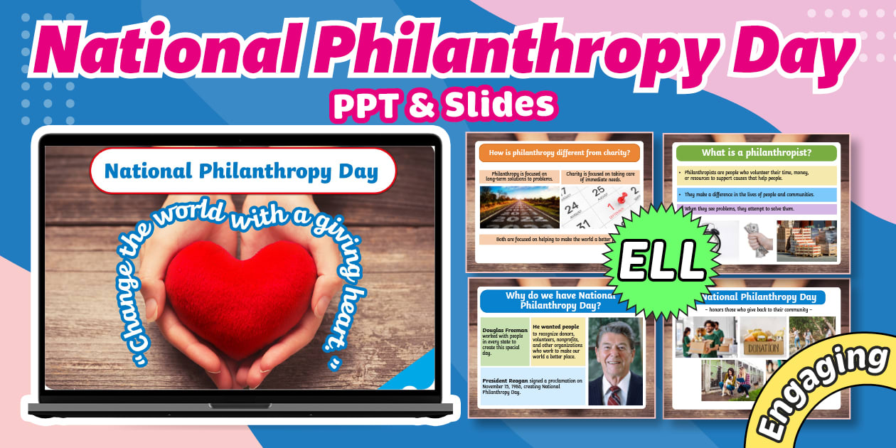National Philanthropy Day PowerPoint & Google Slides