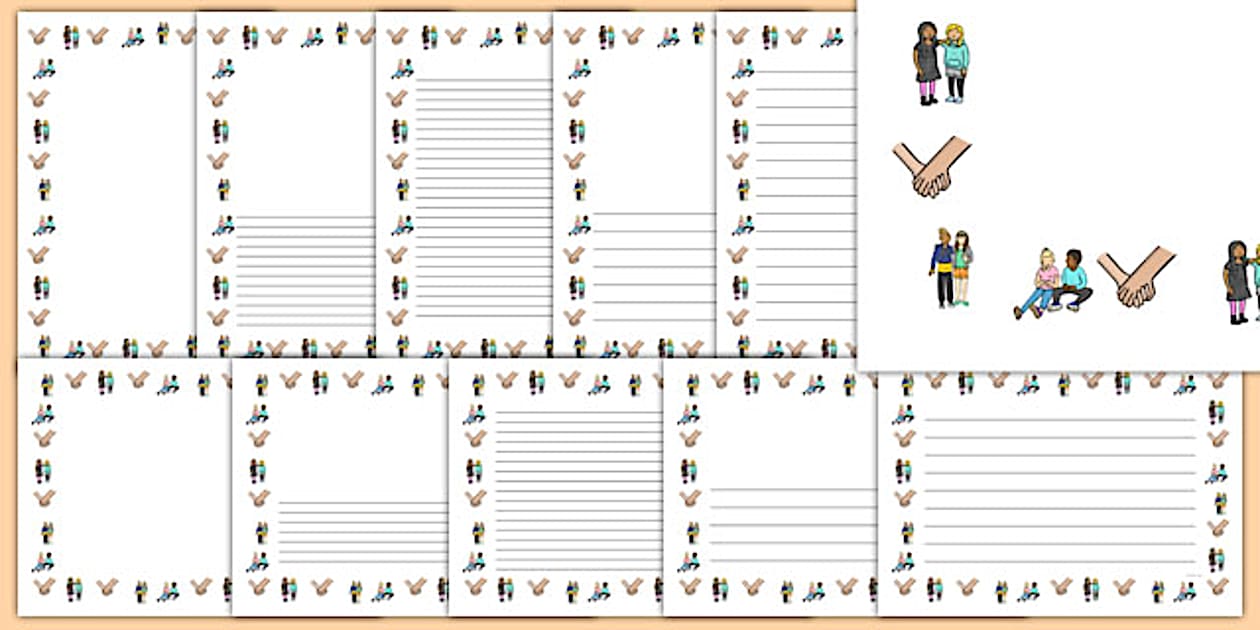 Editable PSHE And Citizenship Page Borders - Twinkl