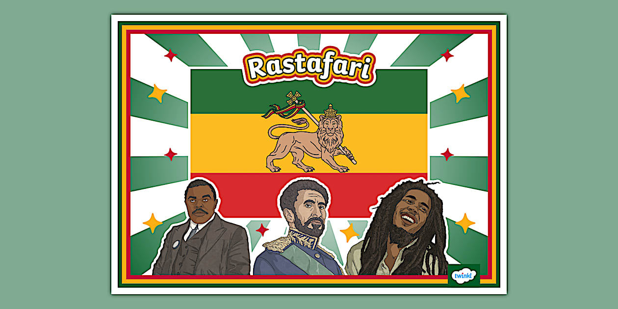Rastafari Display Poster (teacher made) - Twinkl