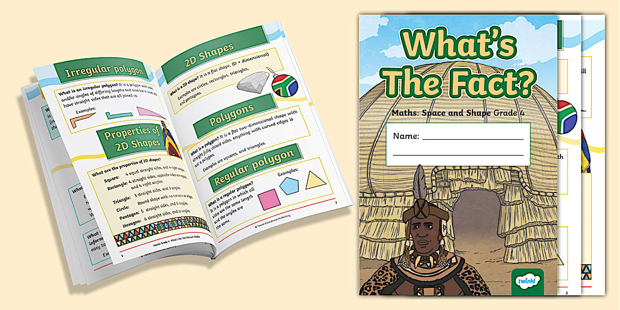 Gr. 4 Maths: What's the Fact? Space and Shape: Revision