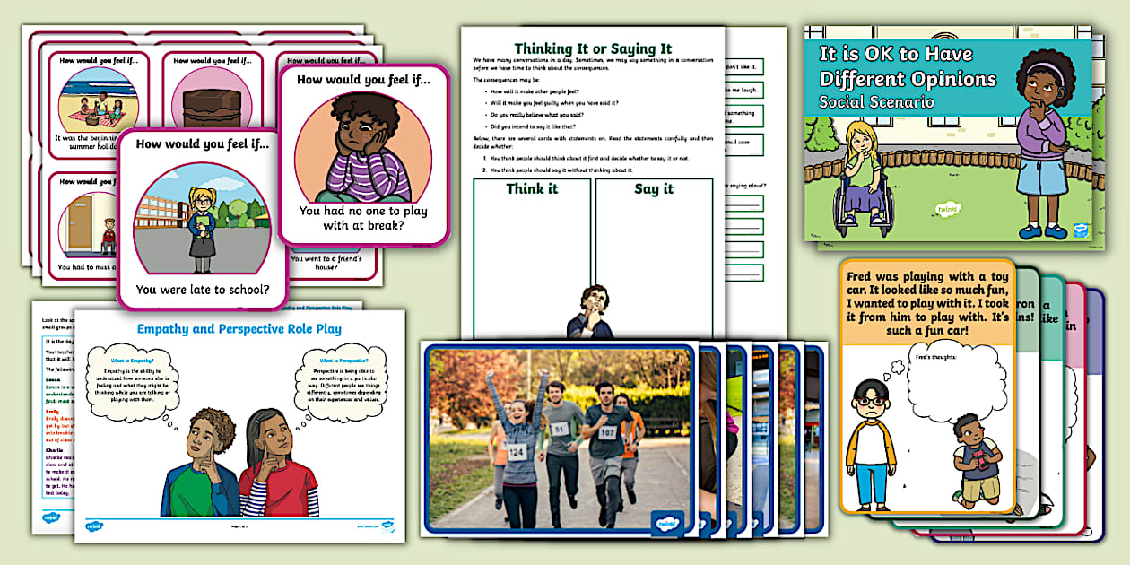 Perspective Taking Resource Pack (teacher made) - Twinkl