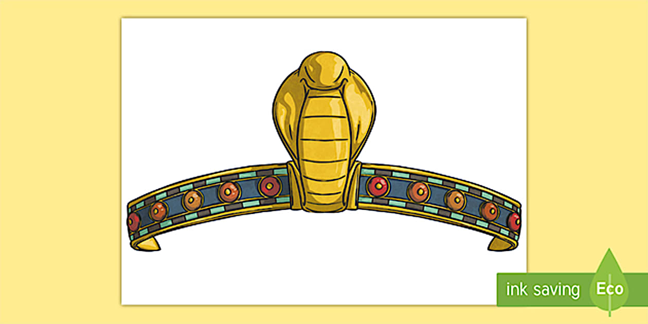 Ancient Egyptian Headdress - Role Play Resource - Twinkl