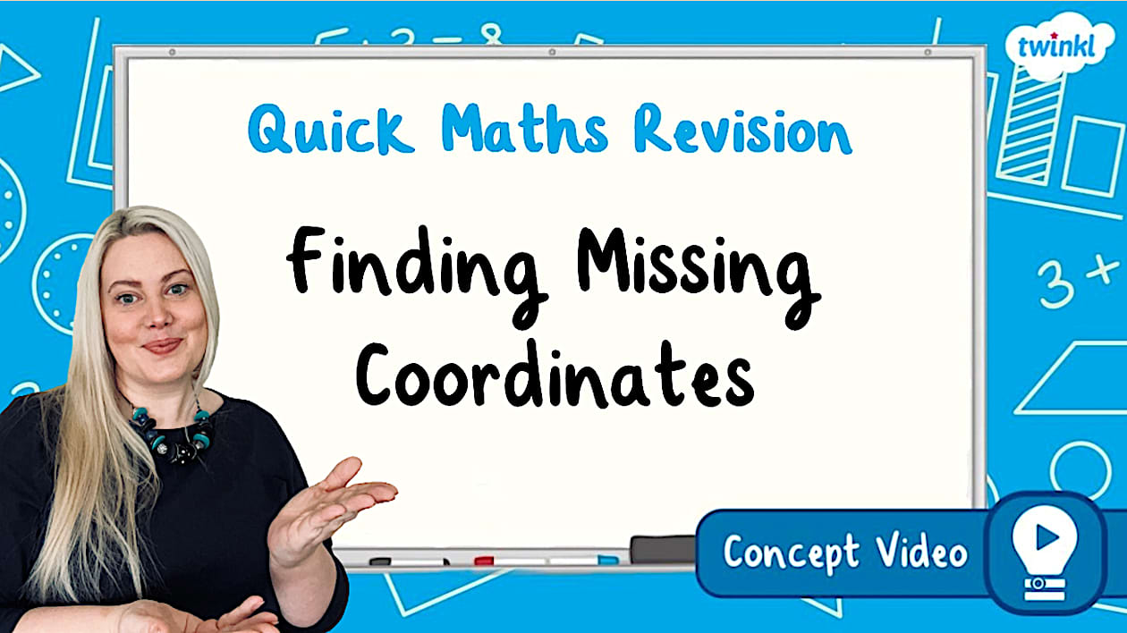 👉 Finding Missing Coordinates | KS2 Maths Concept Video