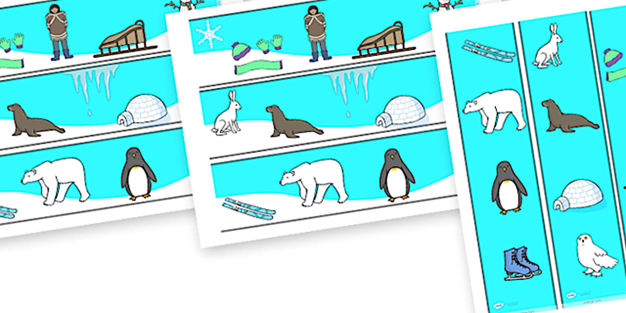 Winter Display Borders (teacher made) - Twinkl