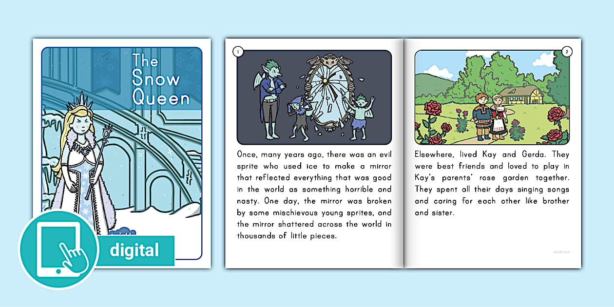 The Snow Queen Story eBook (teacher made) - Twinkl
