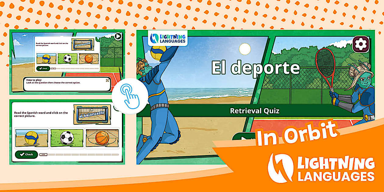👉 Lightning Languages Spanish Sport Quiz