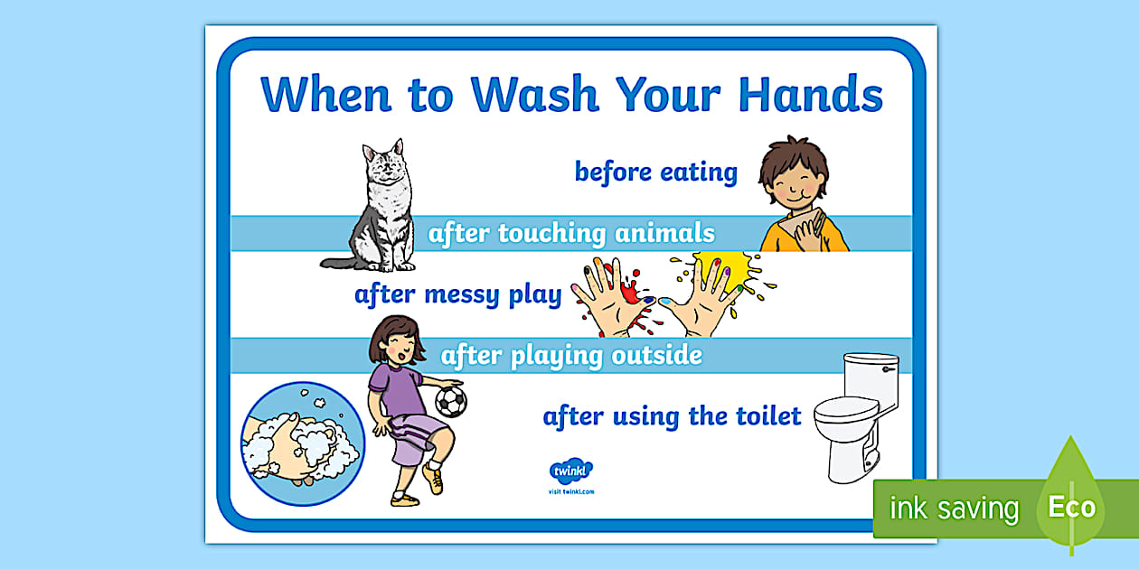 👉 Hand Hygiene Display Poster (Teacher-Made) - Twinkl