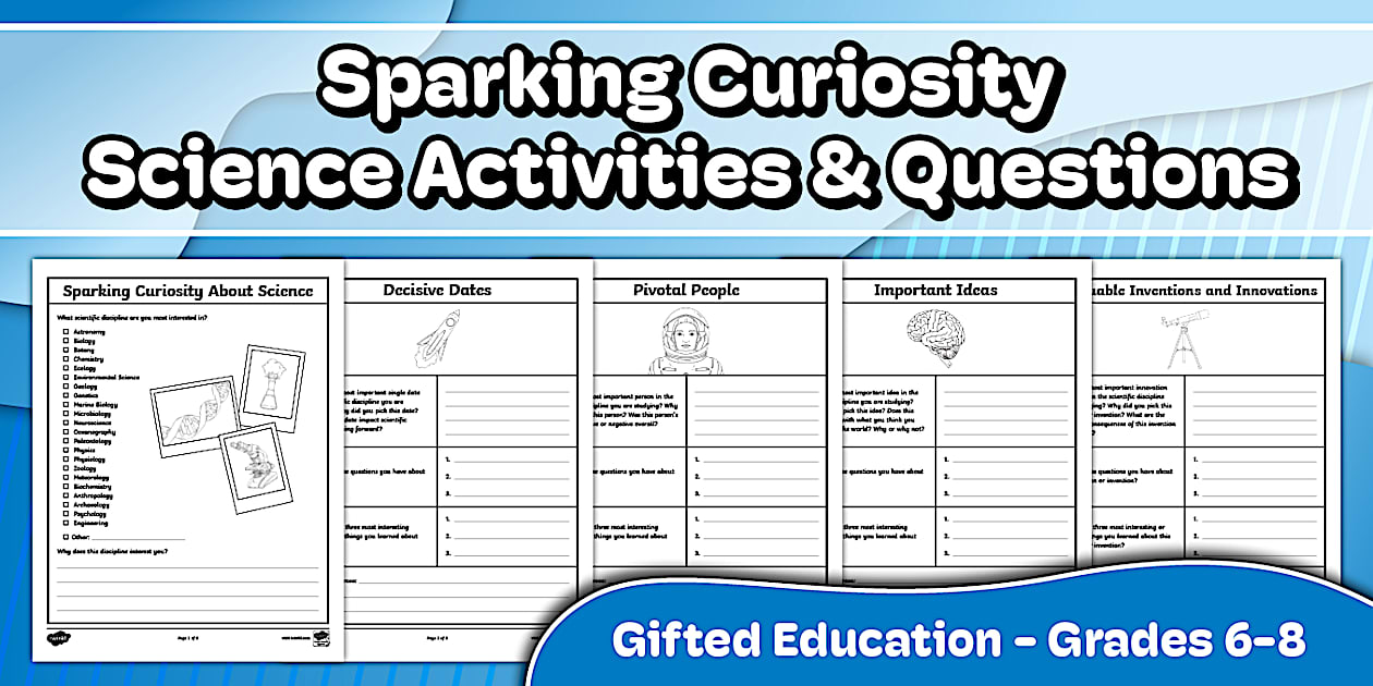 Sparking Curiosity Science Activities and Questions