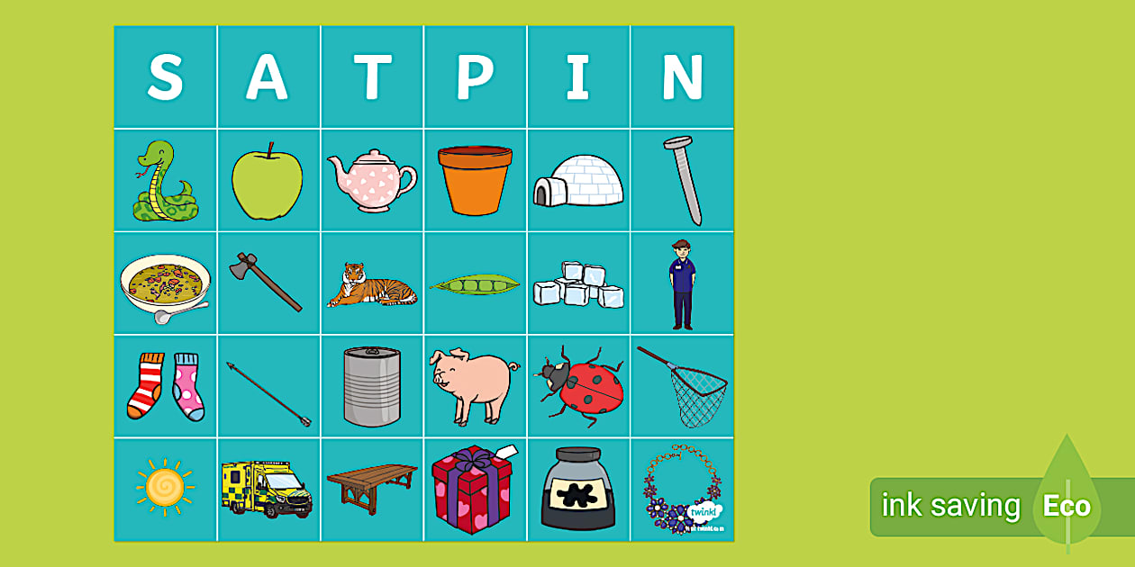 SATPIN Mat (Compatible with coding toys) (teacher made)