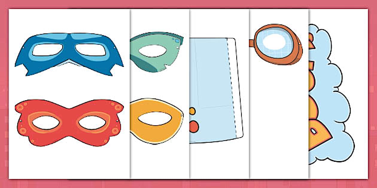 Superhero Role-Play Props (teacher made) - Twinkl