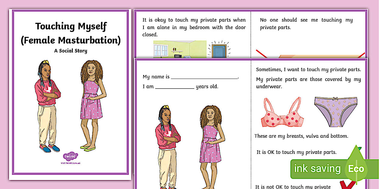 Touch Myself School (Female Masturbation) Social Situation