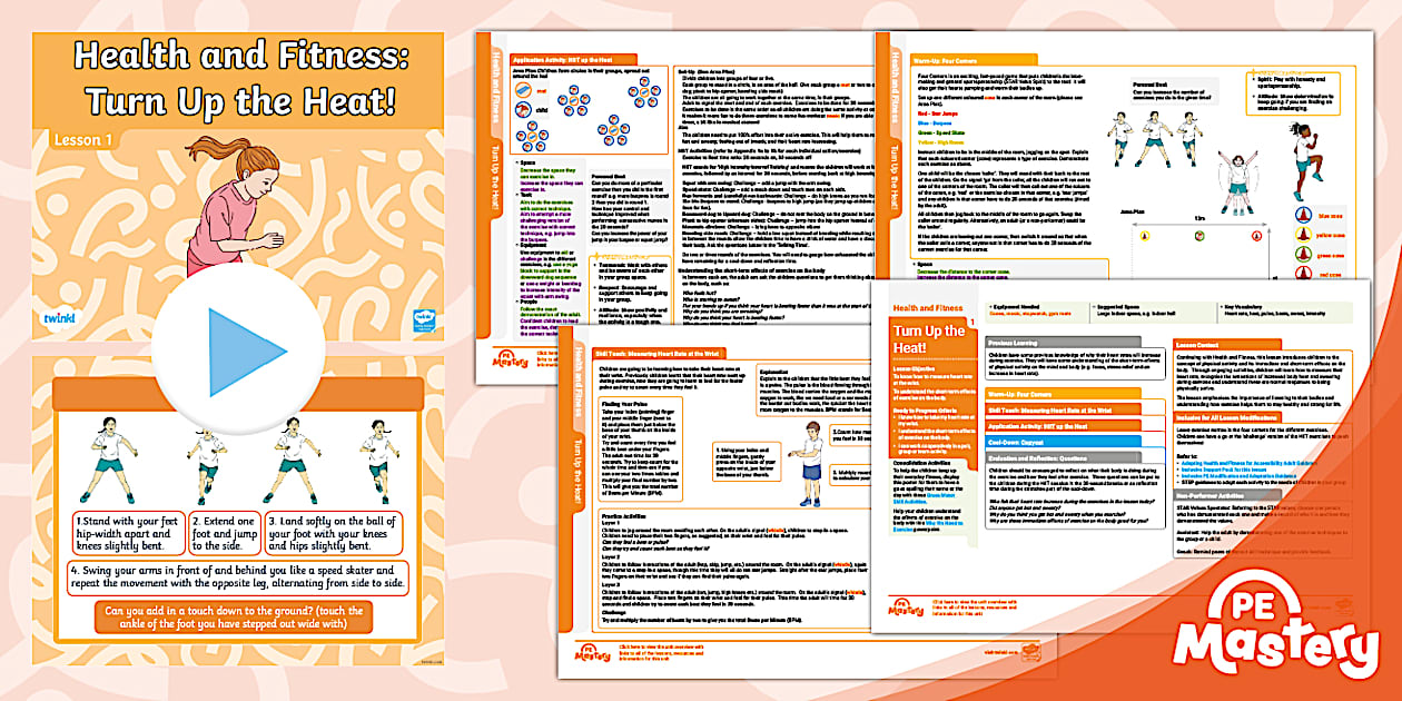 PE Mastery: Year 2 Health and Fitness L1 - Turn Up the Heat!
