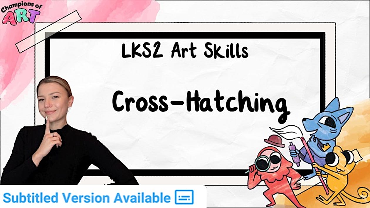 Using Cross-Hatching to Create a Tonal Drawing - Art Concept Video ...