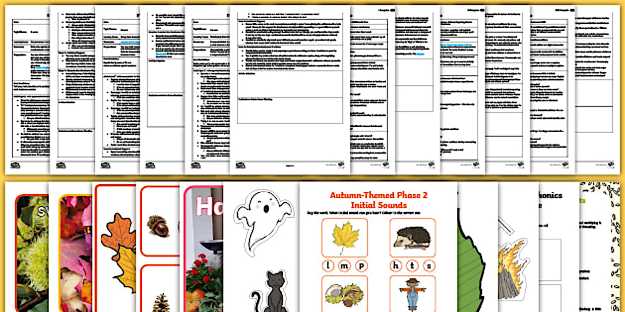EYFS Autumn Planning and Resource Pack (Reception) - Twinkl