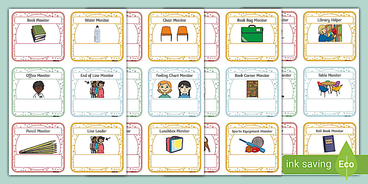 Speckled Pastel Themed Monitor and Class Job Cards, class jobs, class