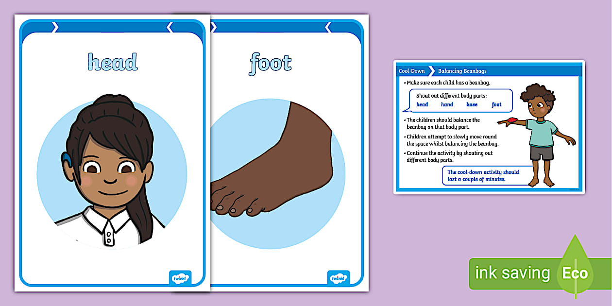 Foundation Reception Balancing Beanbags Cool-Down Activity