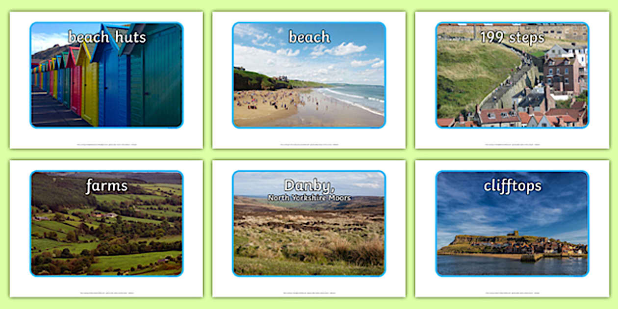 Whitby Landscape Display Pack (teacher made) - Twinkl