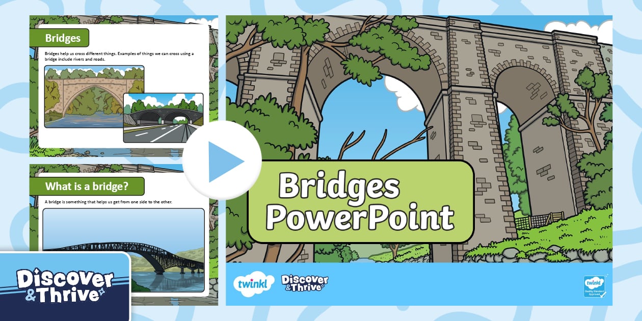 STEM (Engineering) Bridges PowerPoint (Senior Infants)