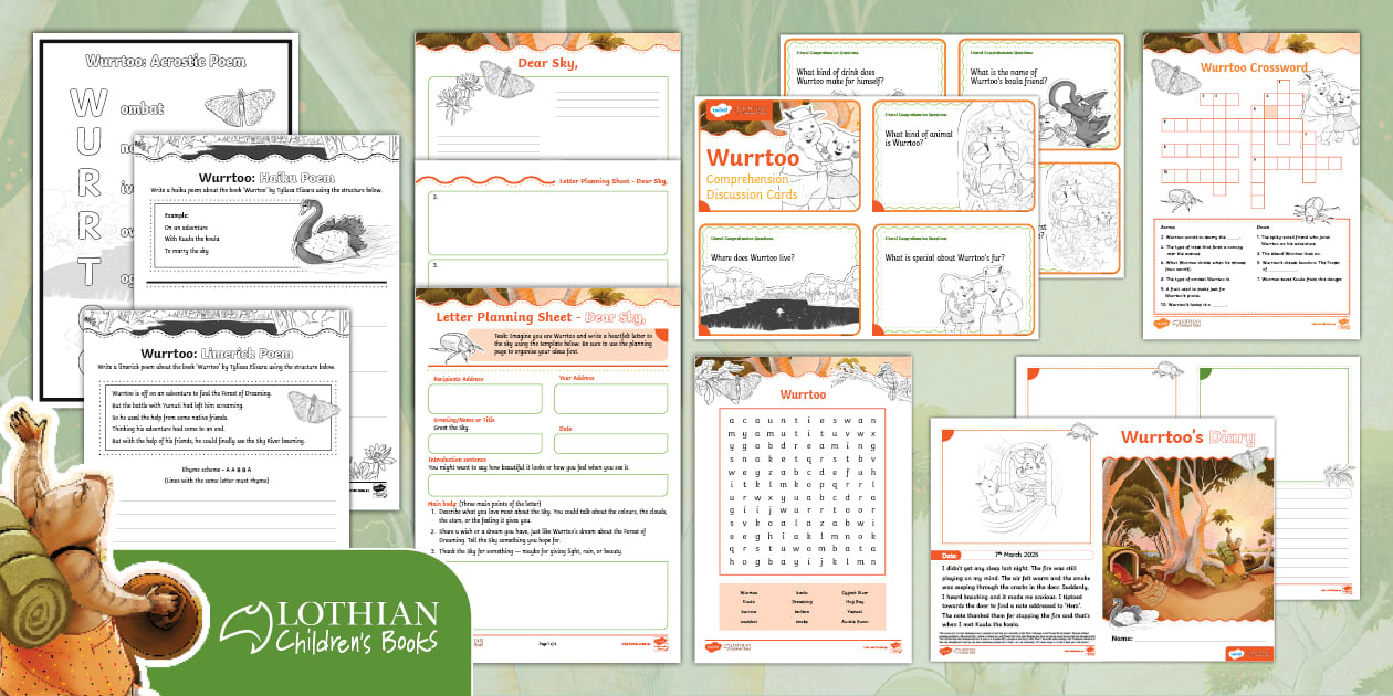 FREE! - Wurrtoo Wombat Activity Pack (teacher made) - Twinkl