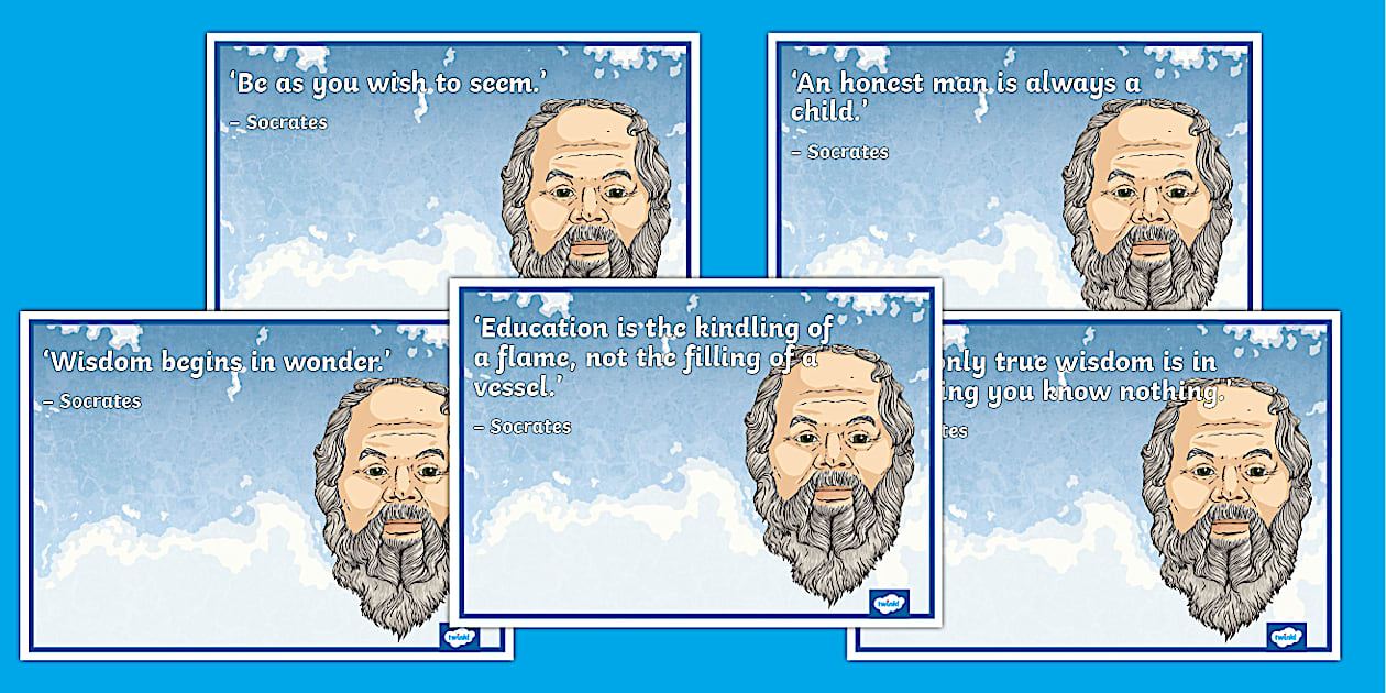 Socrates Quotes Display Poster Pack