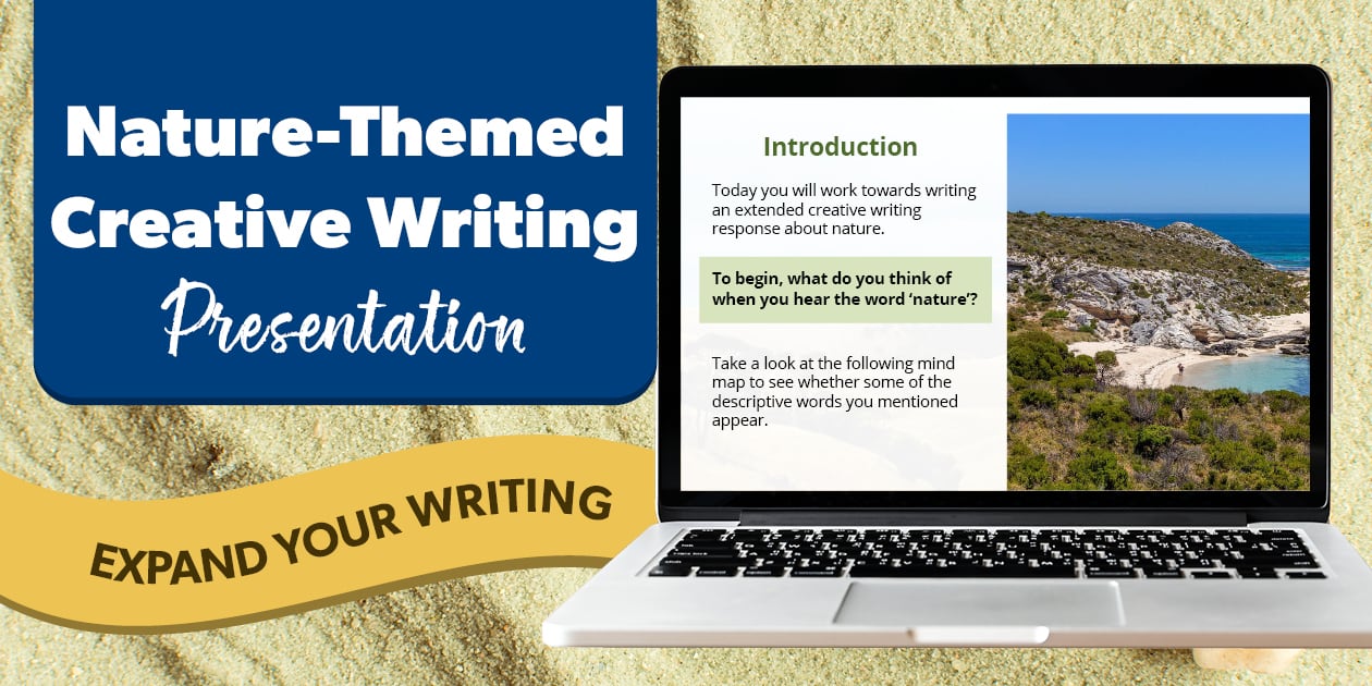 Nature-Themed Creative Writing Presentation (teacher made)